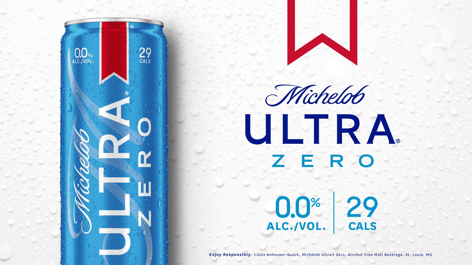AB InBev Unveils Michelob Ultra Zero Nonalc Beer | Beverage Information ...